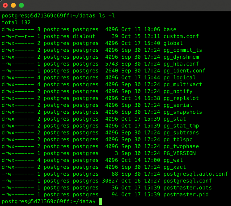 Understanding Postgresqls Pgdata Folder In Comparison To Sql Server Sqlpassion