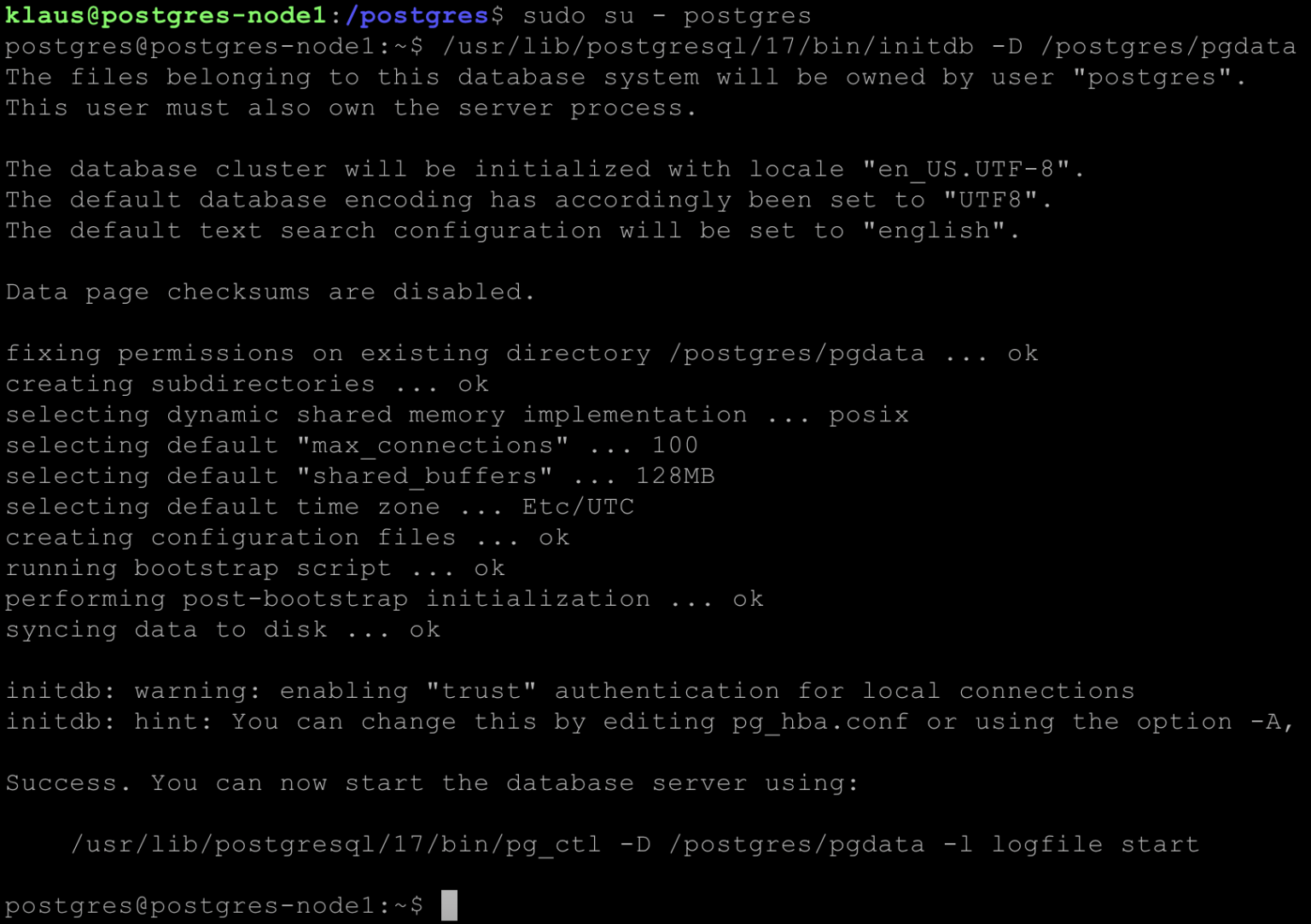 Comprehensive Guide Setting Up Postgresql 17 On Ubuntu 2404 Sqlpassion