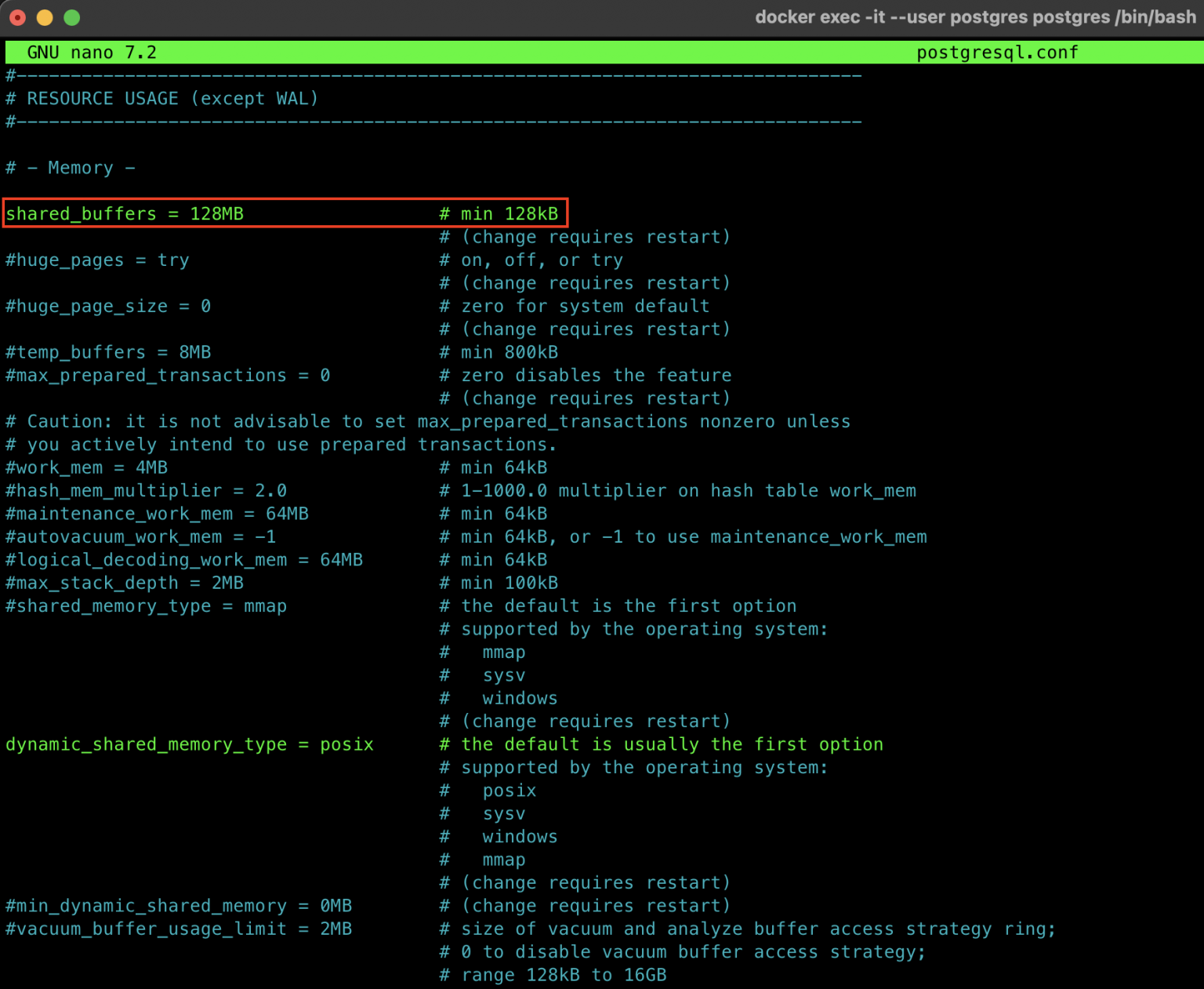 How To Fix The Postgresql “could Not Resize Shared Memory Segment” Error In Docker Sqlpassion 3972