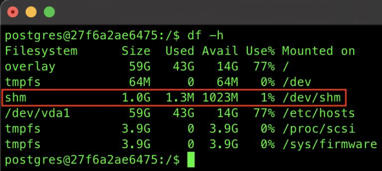 How To Fix The Postgresql Could Not Resize Shared Memory Segment” Error In Docker Sqlpassion